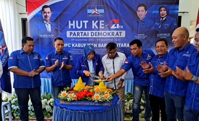 HUT Partai Demokrat ke 21 tahun 2022, akan Mengulang Sukses Pileg di 2019
